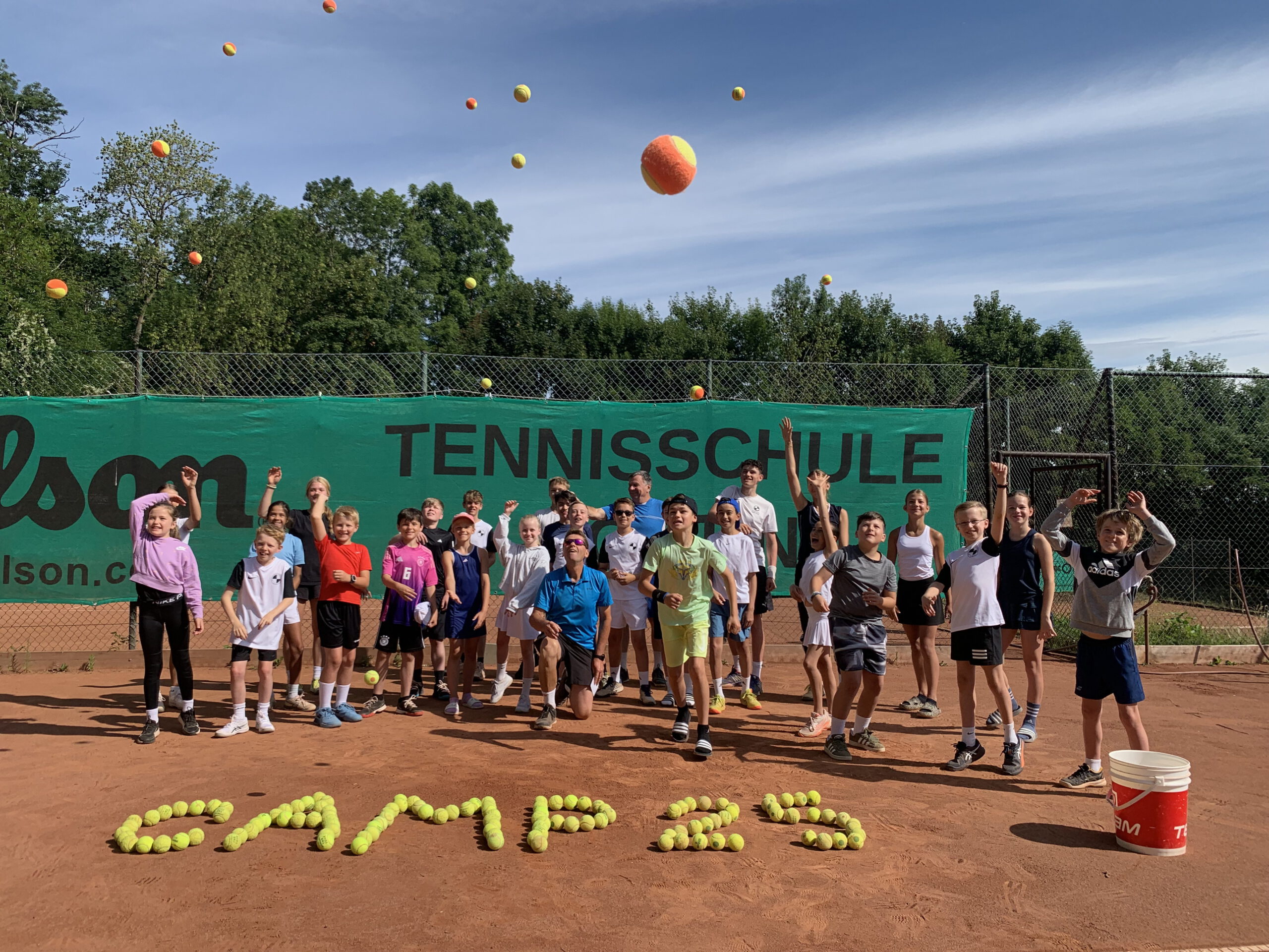 Ein rundum gelungenes Tenniscamp mit viel Spiel und Spaß! 🎾 ...